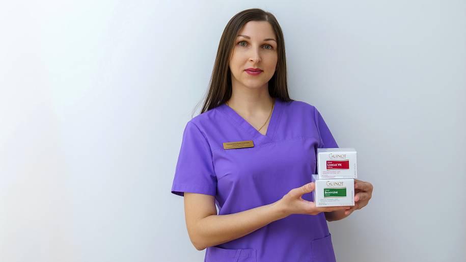 Знакомство с доктором. 
Гизатуллина Раиля Раисовна - косметолог-эстетист