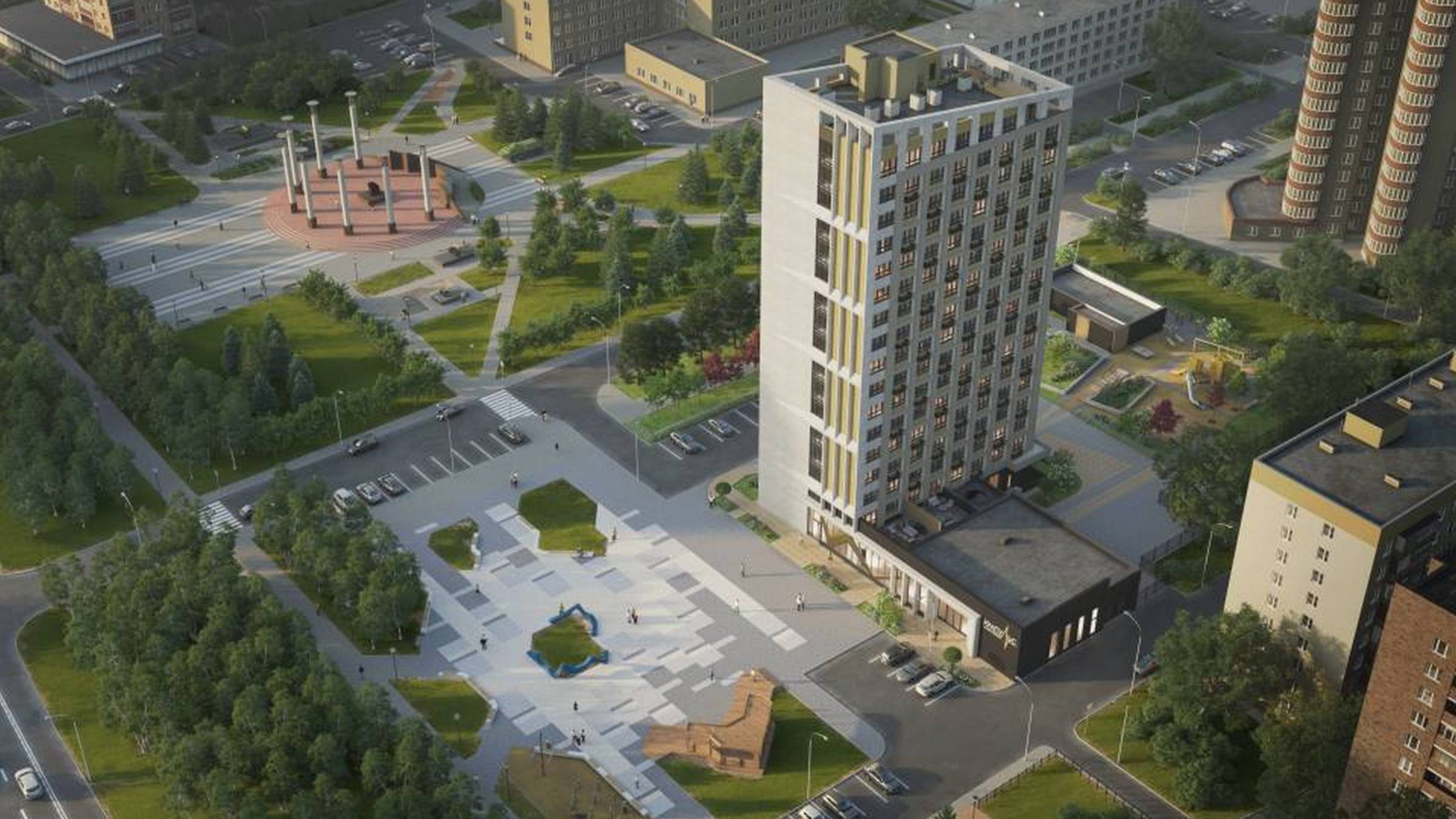 ЖК "Импульс". СЗ "АндЭко-Импульс" (ГК "АндЭко")|| Приокский р-он, пр. Гагарина 192 || Декабрь 2024