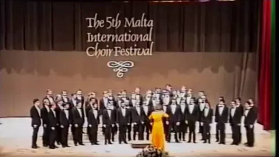 MEPhI Male Choir at the 5th Malta Choir Festival (1993)