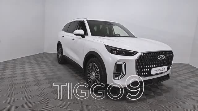 Видеообзор белого Chery Tiggo 9