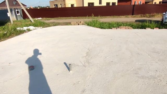 Участок с цоколем в Краснодаре.