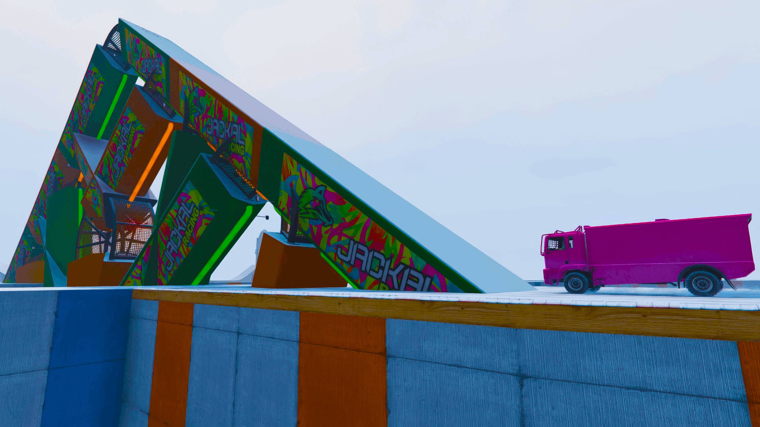 Подъем по Высокой Горке Паркур Гонка ГТА 5 | Гонки GTA 5 Online