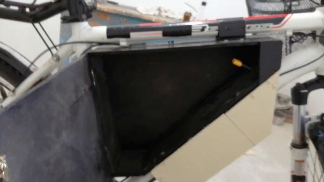Самодельный короб для батарейки электровелосипеда ч.2