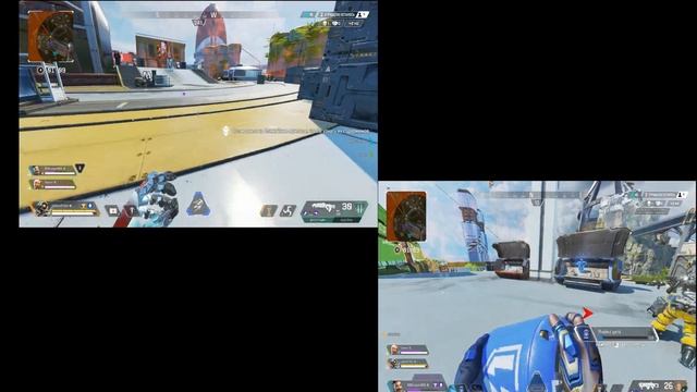 Apex Legends - взгляд с 2х сторон (Top 1)