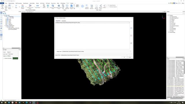 Создание ортофотопланов. LiDAR360 Photo.