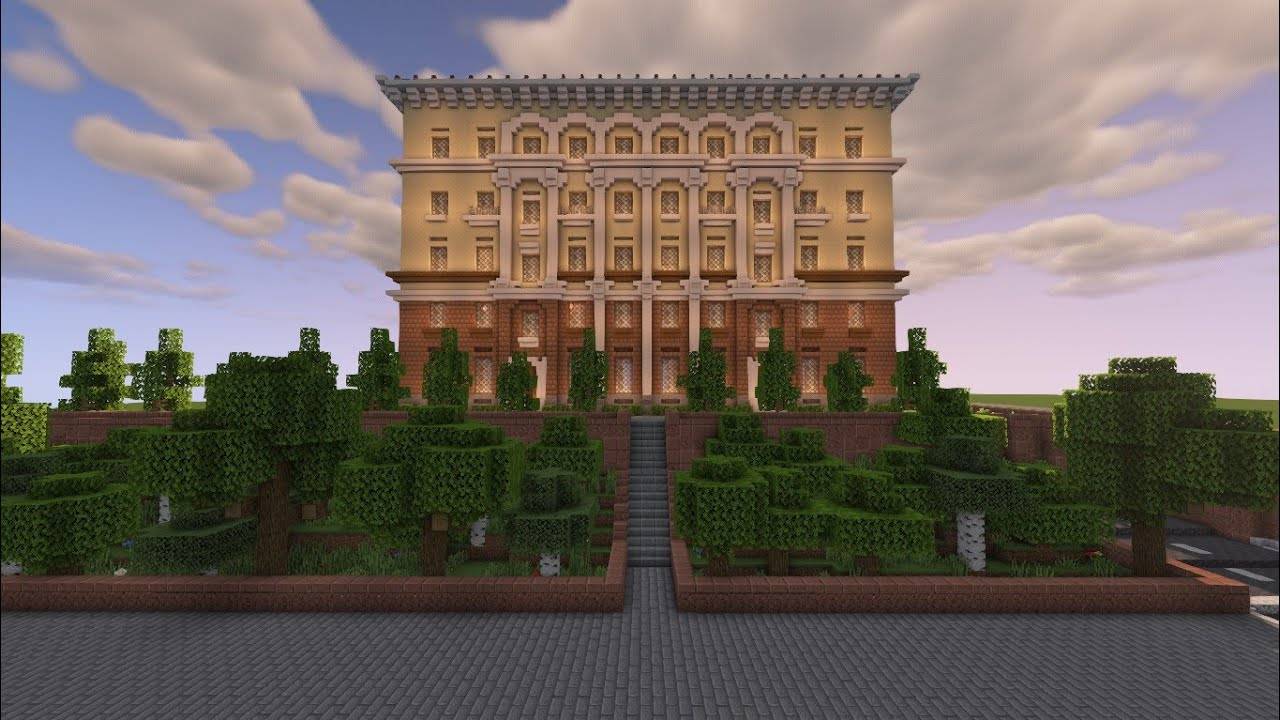 Сталинка в майнкрафте (СССР)