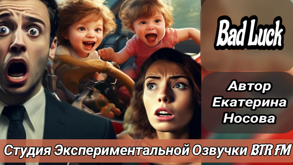 АУДИОКНИГА. "Bad Luck". Автор Екатерина Носова. Саня БтрЪ (Студия BTR_FM)