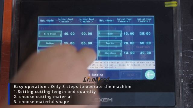 330mm intelligent cutting speed regulation automatic metal cutting band saw machine with efficiency