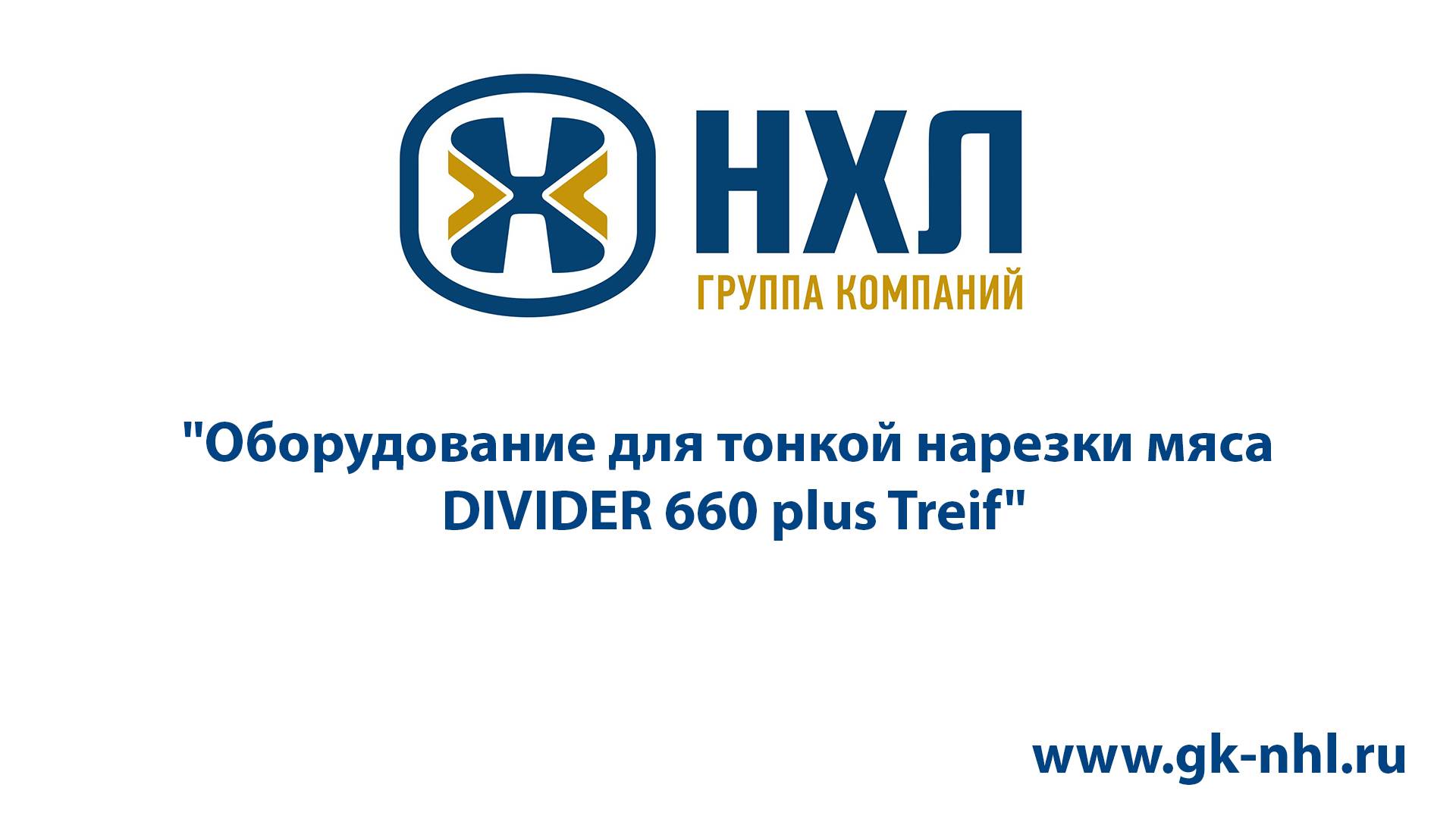 Оборудование для тонкой нарезки мяса DIVIDER 660 plus Treif