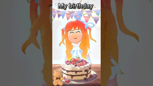 My birthday 🥳🎉🦊 #Shorts Почитайте описание 💬👍🏻 #PKXD #ツDariyaXDツ #DariyaXD