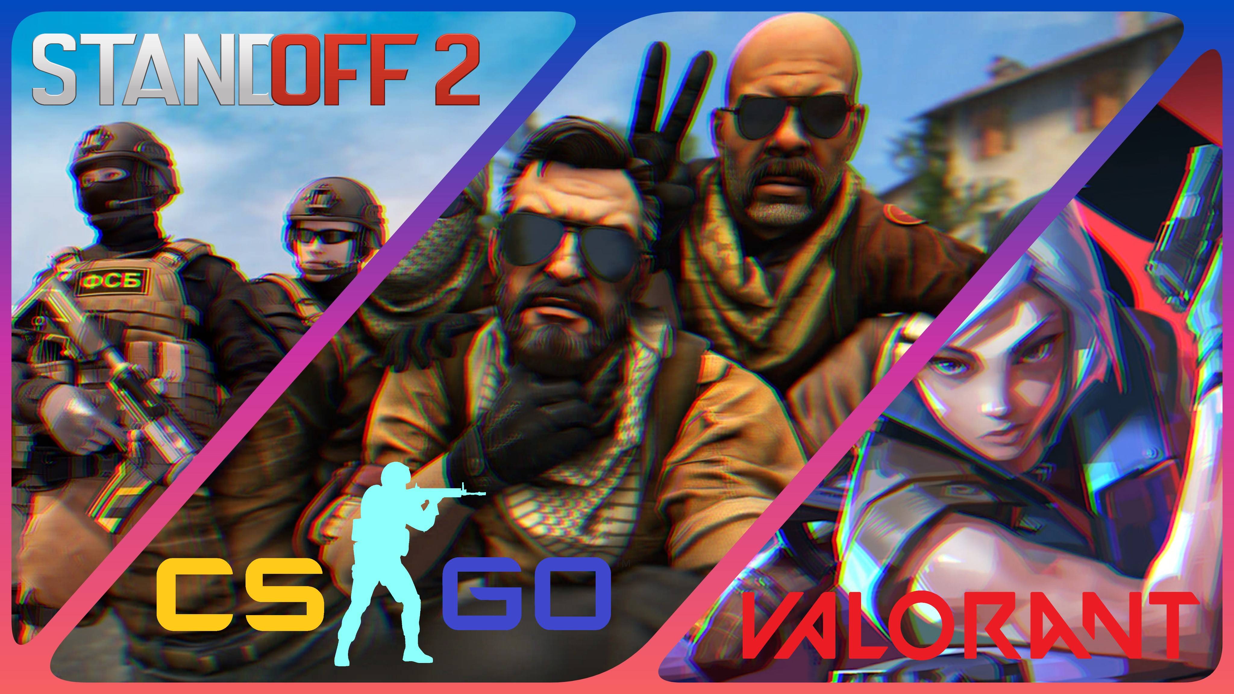 ГДЕ Я ЛУЧШЕ ИГРАЮ??? В STANDOFF 2, CS:GO 2, VALORANT