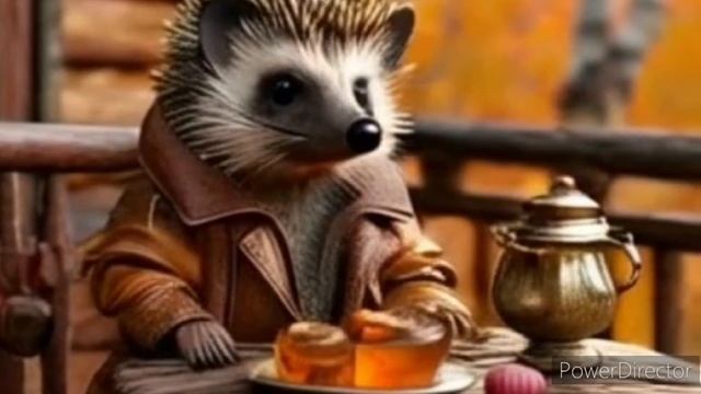 ёжик_и_осень