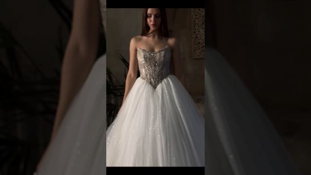 Пышное Свадебное Платье с вышитым корсетом Нино #свадебноеплатье #домневесты #свадебныйсалон