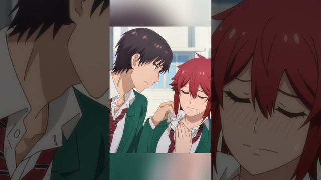 Попыталась быть милой, но... 😂 - #аниме #томодевушка #анимемомент #shorts