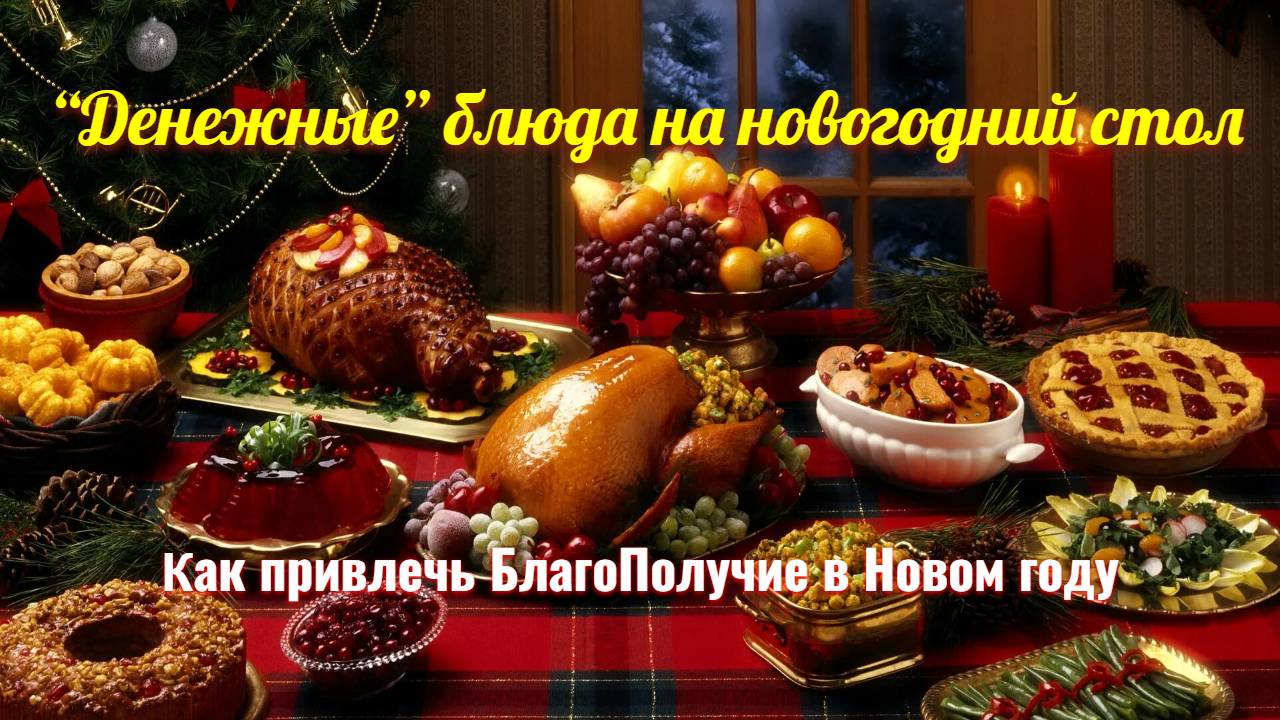 Как накрыть праздничный стол, чтобы в Новом Году денег прибавилось