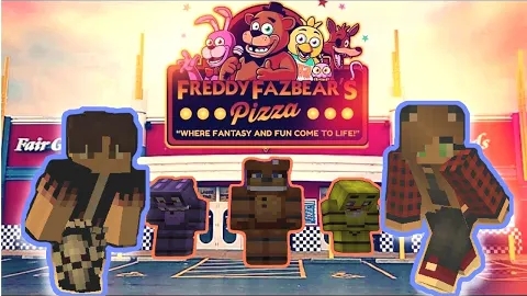 Майнкрафт►Прохождение карты►5 Ночей с Фредди