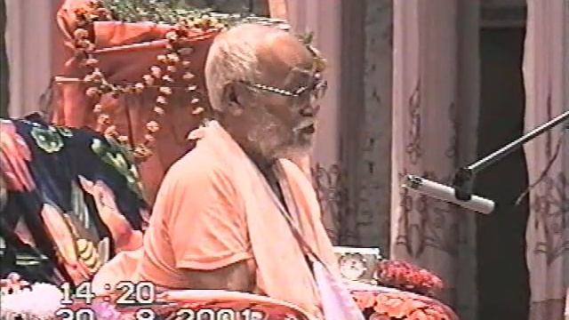 Одесса 2001 - часть 21. Его Божественная Милость Шрила Бхакти Валлабха Тиртха Госвами Махараджа