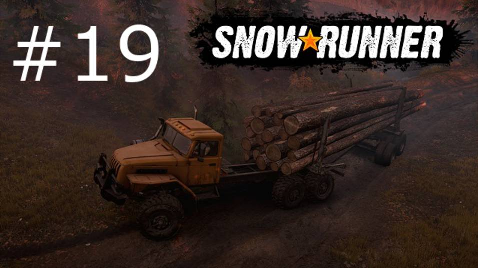 Игра "SnowRunner". Серия 19