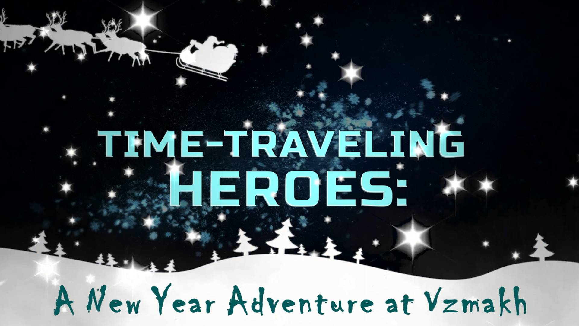 New Year 2025 Fairy Tale. Time-Traveling Heroes: A New Year Adventure at Vzmakh. Взмах-Север