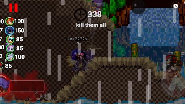 играю в мини игру Sonic exe