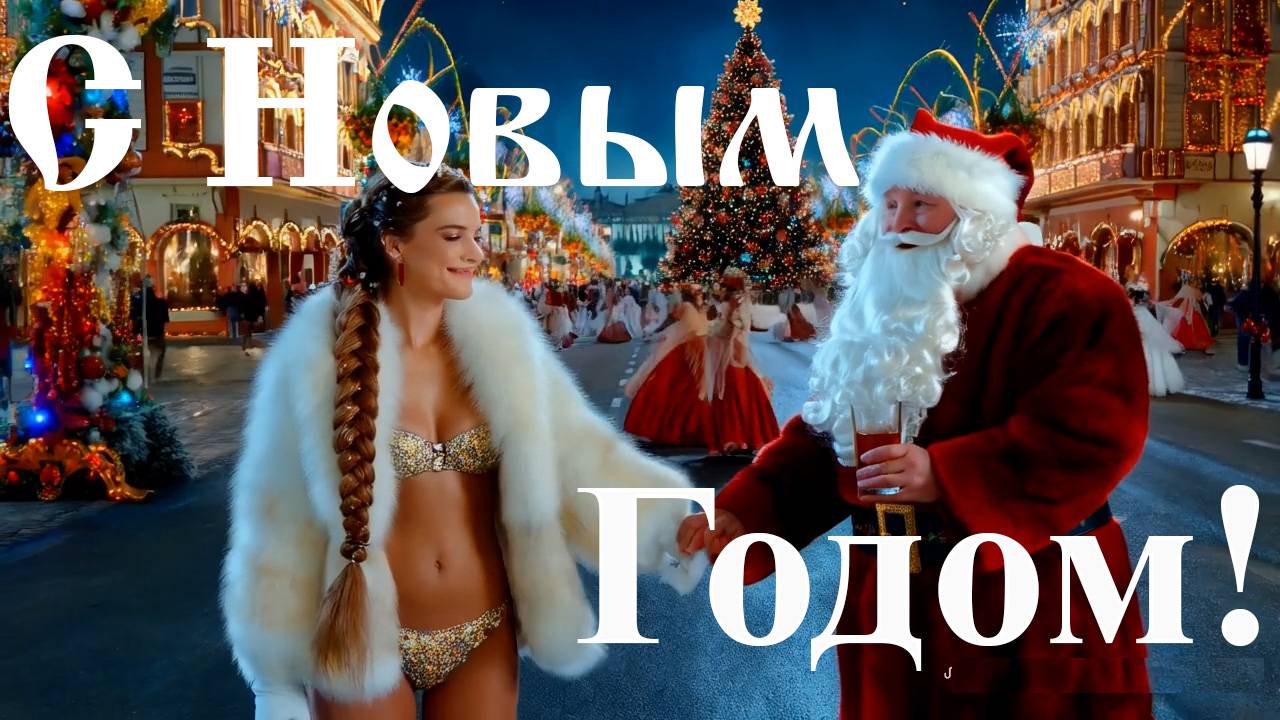 С Новым Годом! Happy New Year! Настроение новогоднее, Тут по рюмочке, там по рюмочке. C 2025 годом!