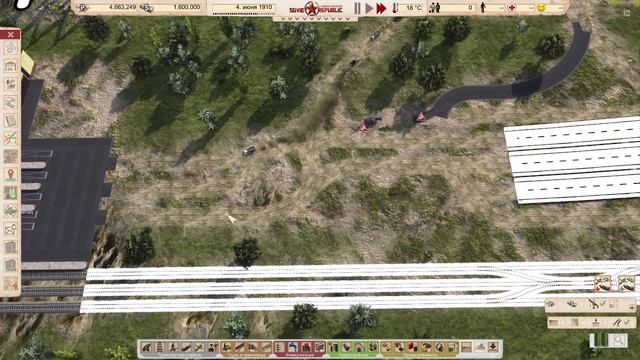 #002 Первые километры асфальта! W&R:Soviet Republic (Релиз игры)