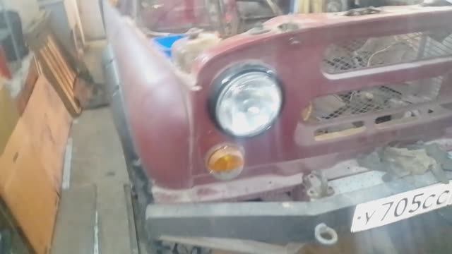 Уазик (Танчик) ремонт 1 часть