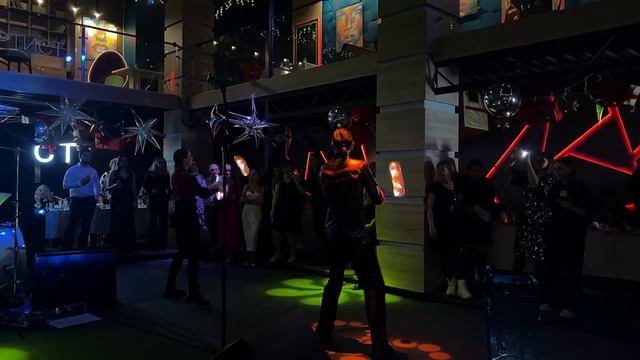 Световое шоу на корпоратив