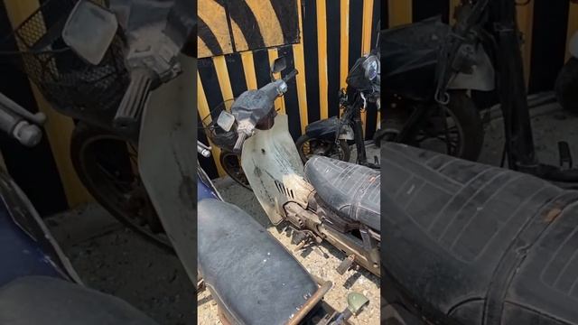 Вторая жизнь для Suzuki RC100 #motovlog #automobile #мопед