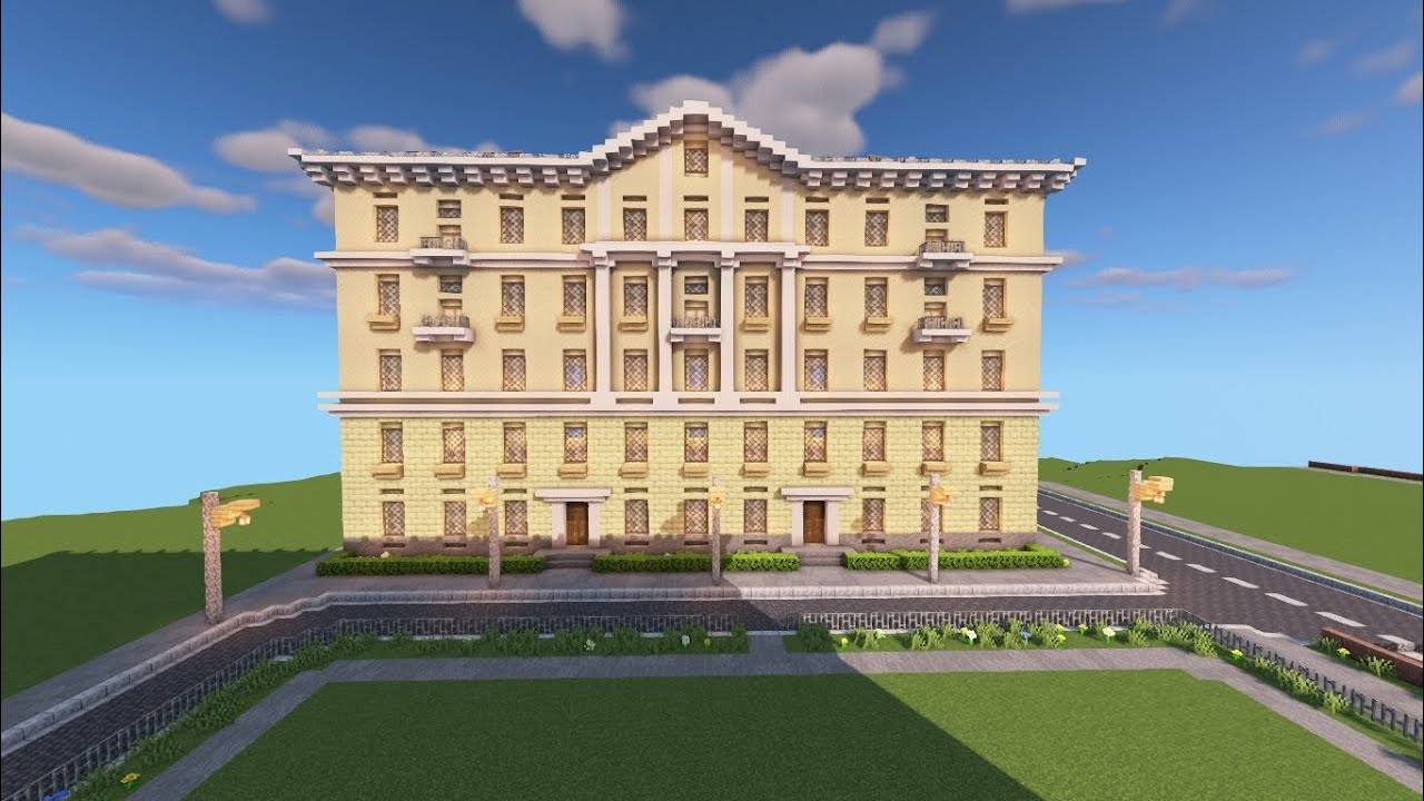 Сталинка в майнкрафт (СССР)