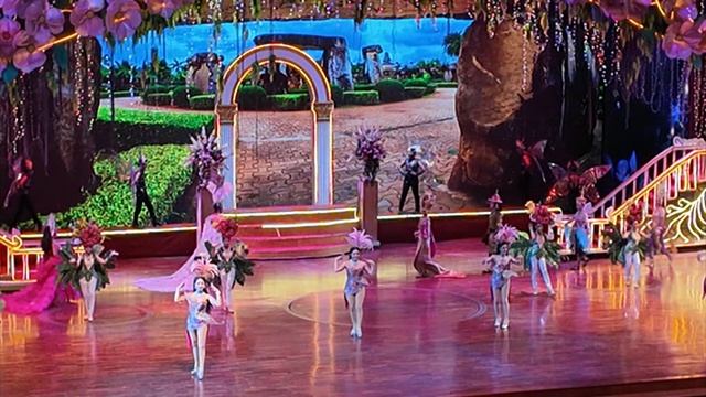 Концерт и шоу слонов в ботаническом саду Нонг Нуч.