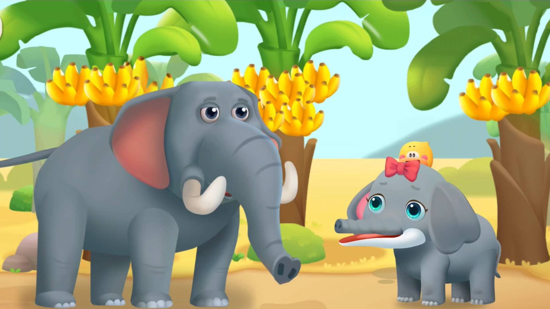 Почему у слонов длинные хоботы? | Развивающий мультик для малышей
