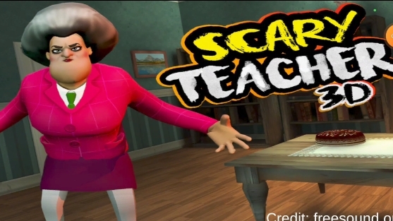 играю в Scary Teacher 1 часть. Делать 2 часть?💜