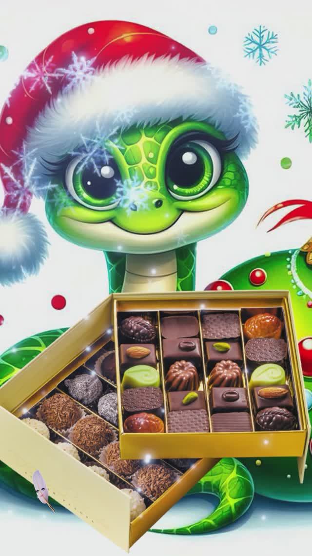 С Новым годом Змеи 2025! Красивое поздравление