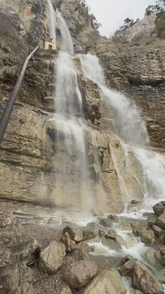 Крым | Ялта в декабре | Водопад Учан-Су #crimea #переездвкрым  #недвижимостькрым
