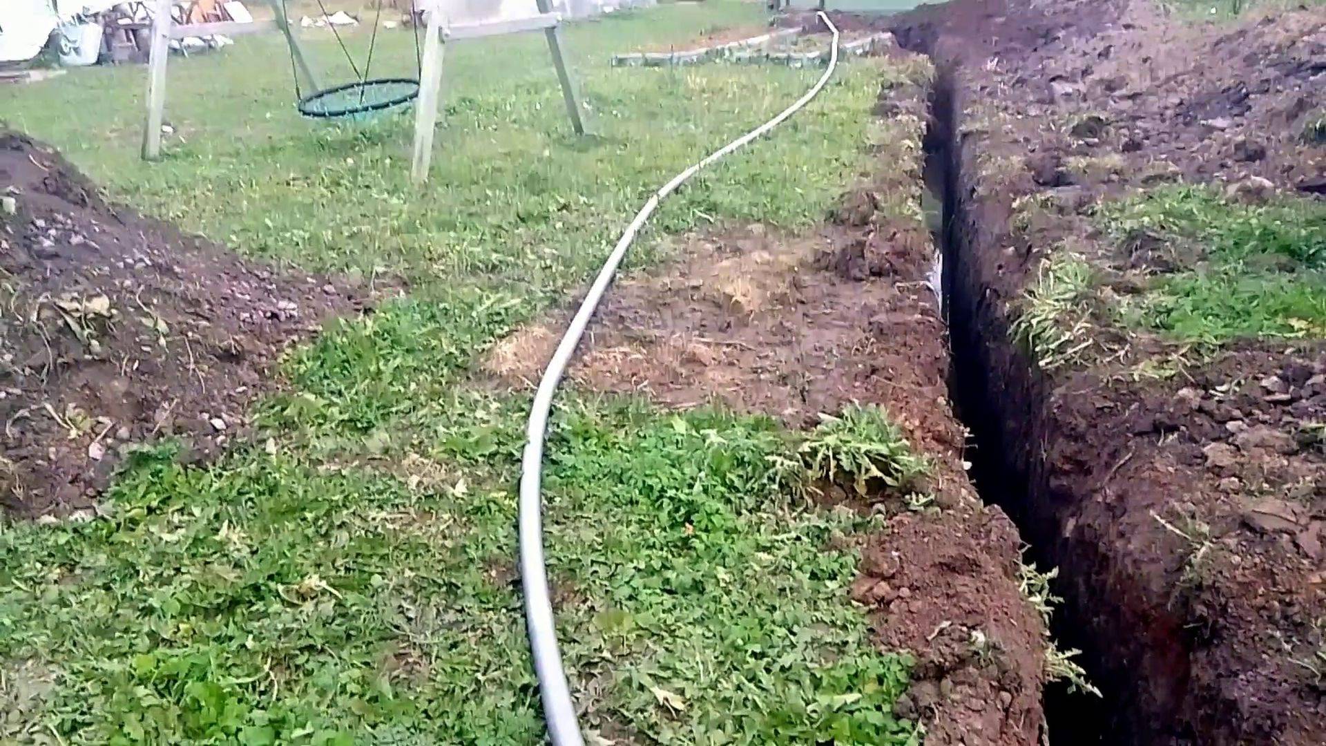 Провожу воду в баню, серия-1.