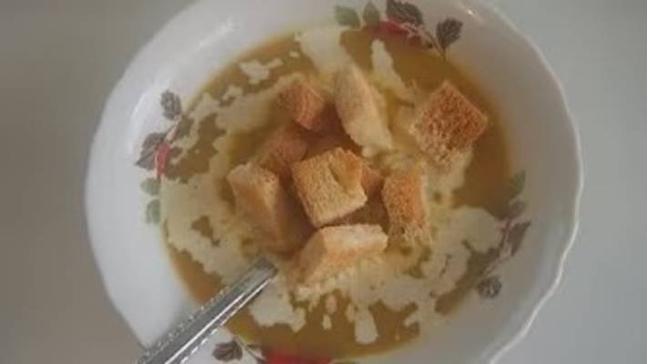 Суп пюре из тыквы