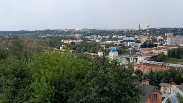 Свято-Успенский собор Смоленск ч.2. Неожиданный спуск с Соборной горы.