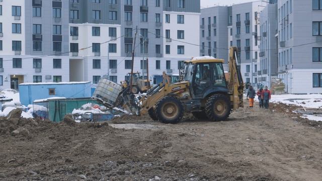 ЖК «Аникеевский» — съёмка с воздуха декабрь 2024