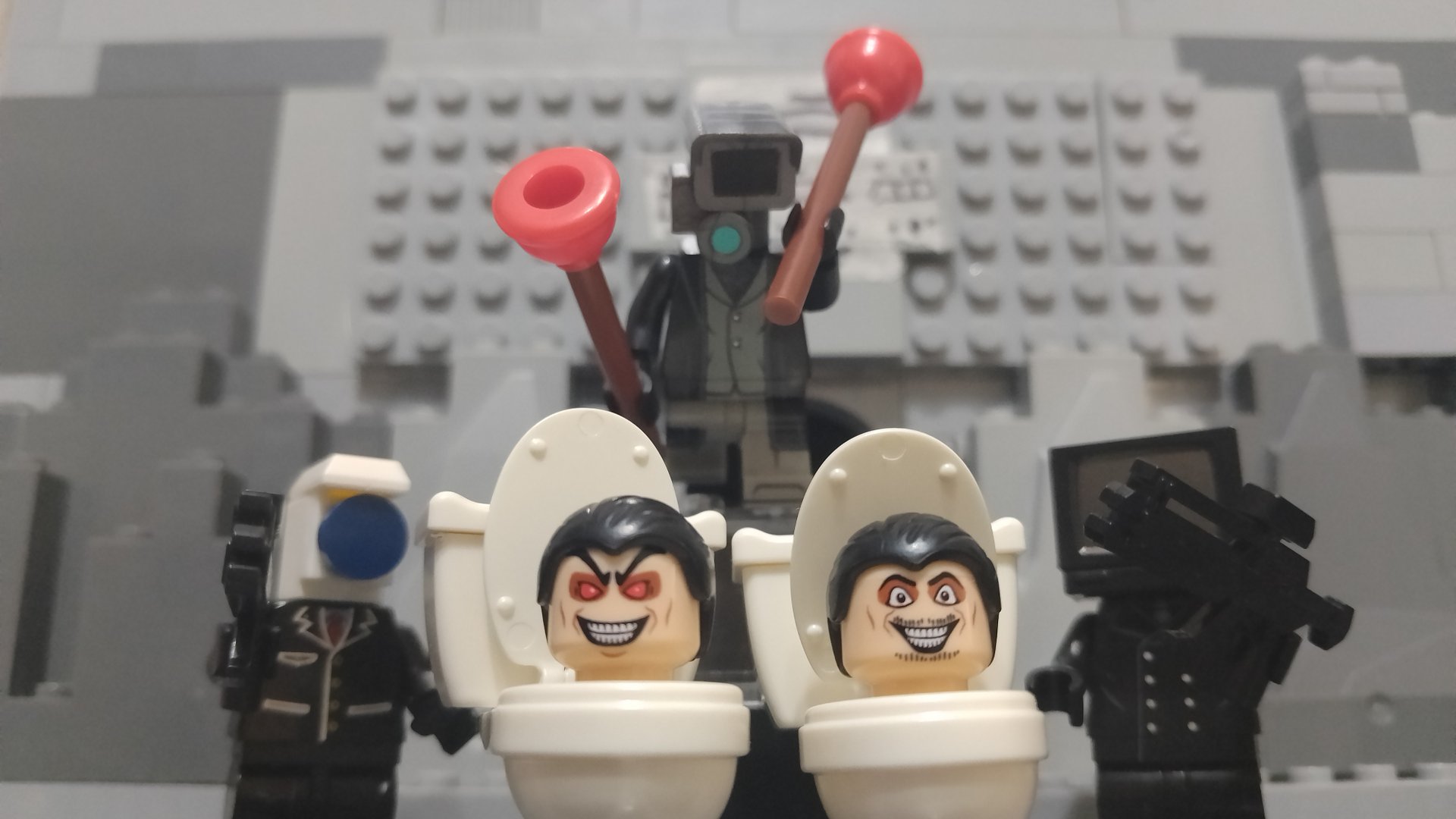 LEGO skibidi war  1