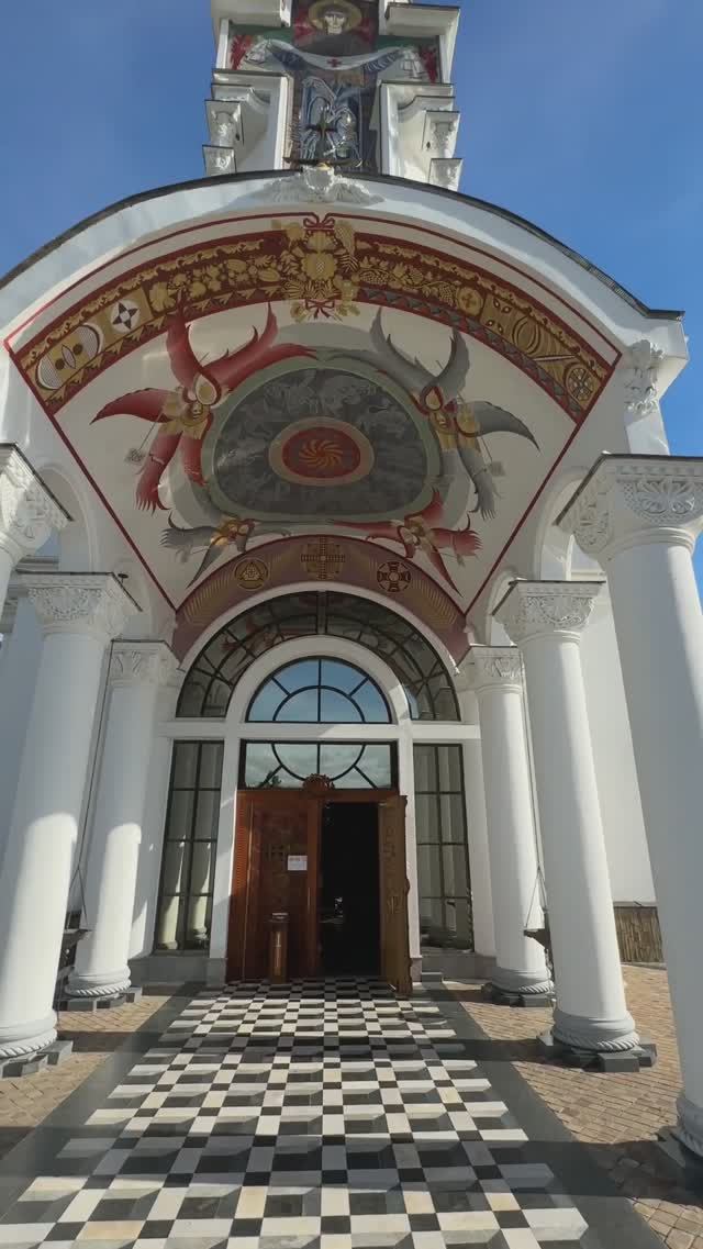 Крым | Храм-маяк святителя Николая Чудотворца #храмыроссии #shorts #crimeatravel