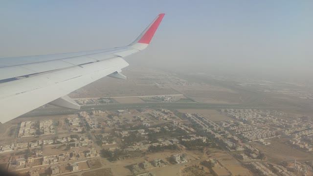 Посадка Москва - ОАЭ Шарджа (Air Arabia А320) Декабрь 2024