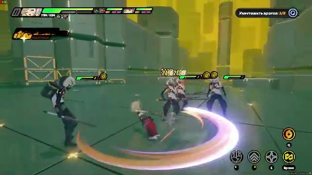 ZZZ Асаба Харумаса Пробежка по агентам