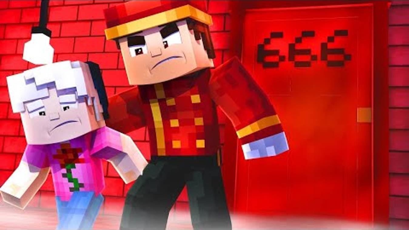 ЗАГАДОЧНЫЙ НОМЕР 666! ТАЙНА ОДНОГО ОТЕЛЯ В МАЙНКРАФТЕ [перезалив]