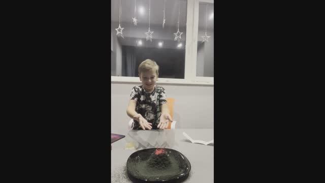 Как сделать Вулкан Дома!!!