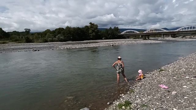 Гумиста. Абхазия. На реке Гумиста. Гуляем.