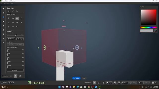 Modeling Boombox Handle and Rugged Grip Lesson 19 Adobe Substance 3D Modeler Full Course
