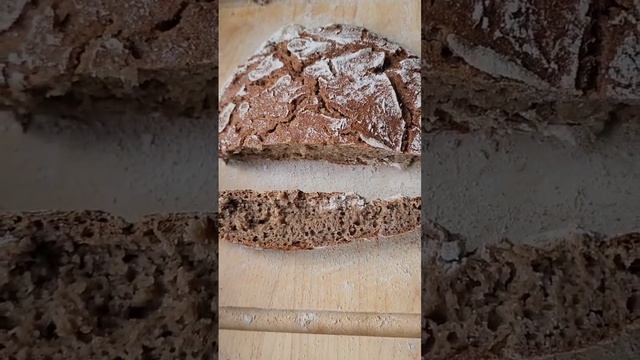 Домашний хлеб своими руками !))))) Homemade brown sourdough bread: is it worth the hype?