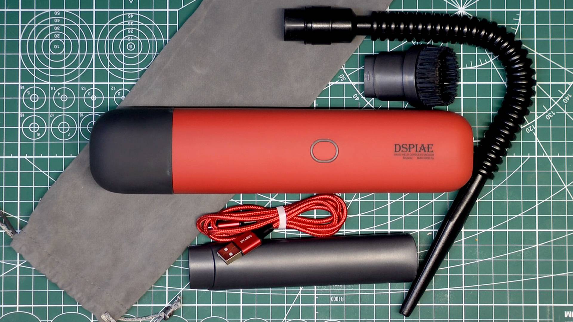 Портативный пылесос DSPIAE. Обзор