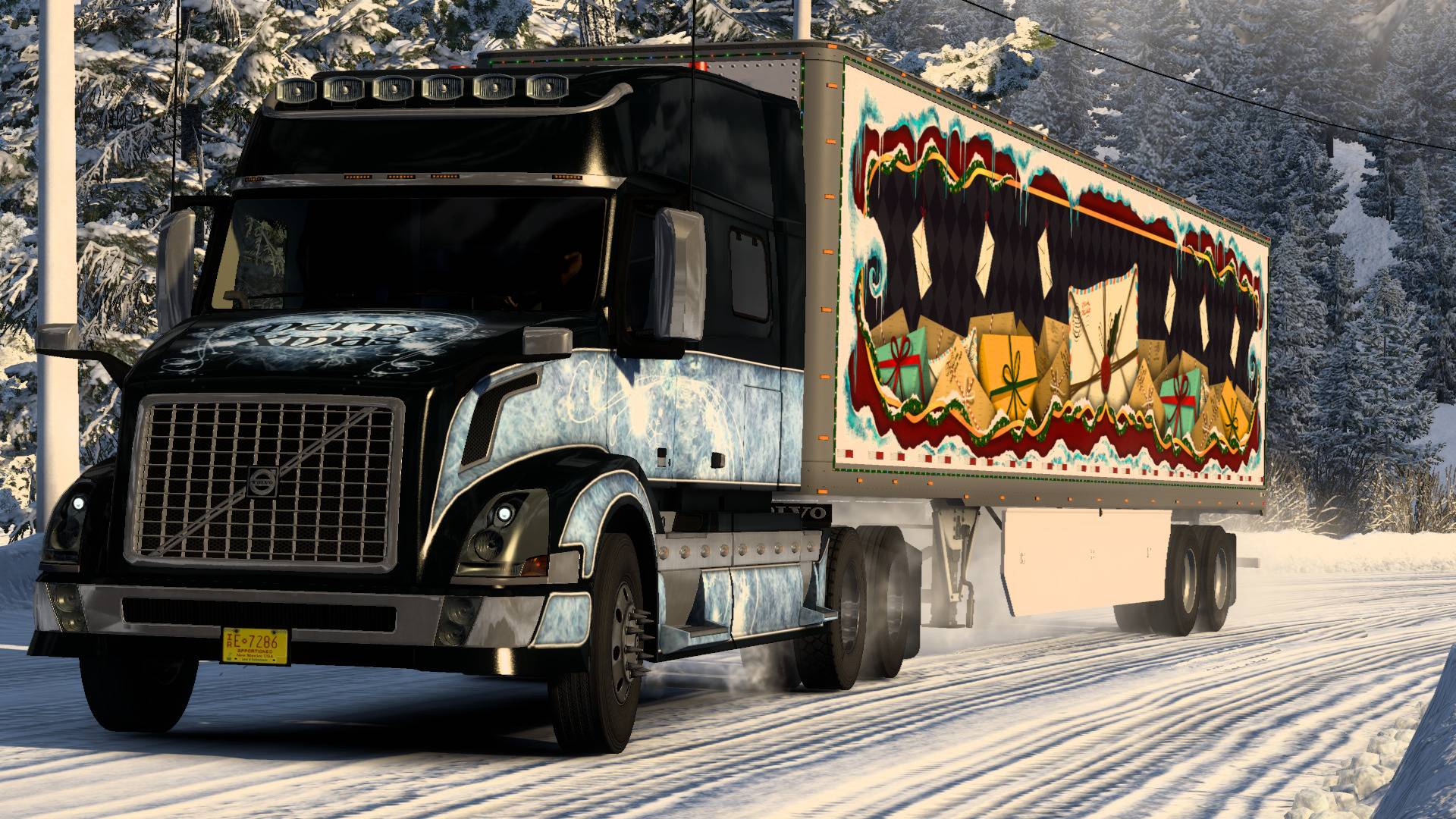 152 / ATS V1.53 / Новогодний ивент / VOLVO VNL